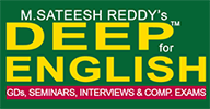Deep For English by M.Sateesh Reddy Deep For English